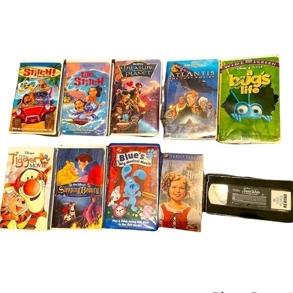 Disney | Media | Bundle Of Walt Disney Vhs Tapes Snow White Sleeping ...